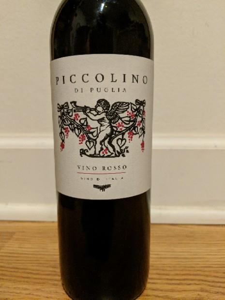 2015 Piccolino di Puglia Vino Rosso Puglia IGT, Italy, Puglia, Puglia ...