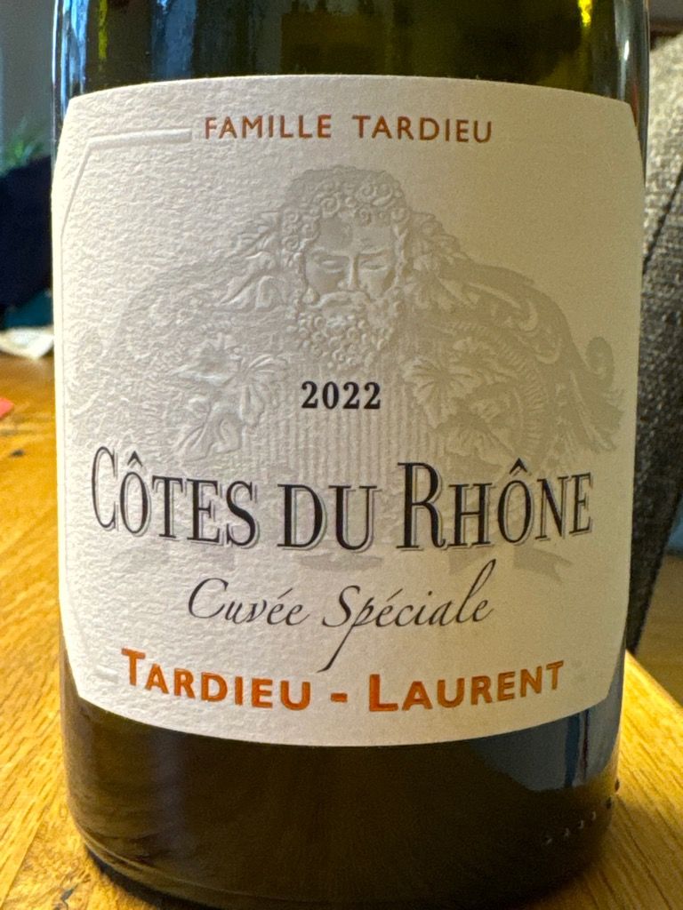 2023 Tardieu-Laurent Côtes du Rhône Cuvée Spéciale, France, Rhône ...