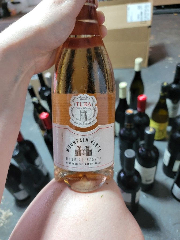 2017 Tura Estate Winery Mountain Vista Rosé, Israel, Samaria ...
