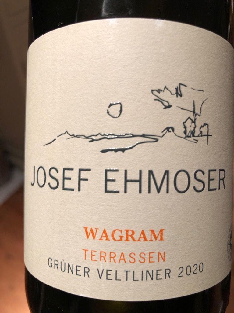 2020 Josef Ehmoser Grüner Veltliner Von den Terrassen, Austria ...