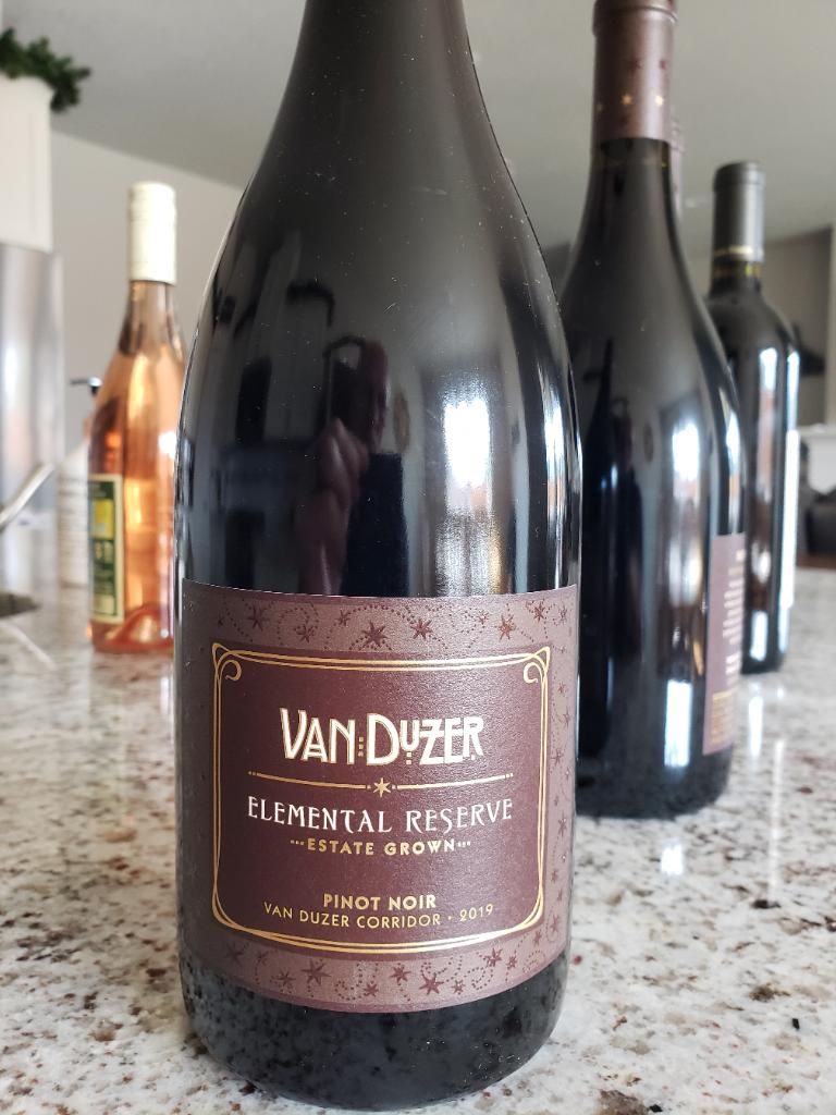 2019 Van Duzer Pinot Noir Elemental Reserve, USA, Oregon, Willamette ...
