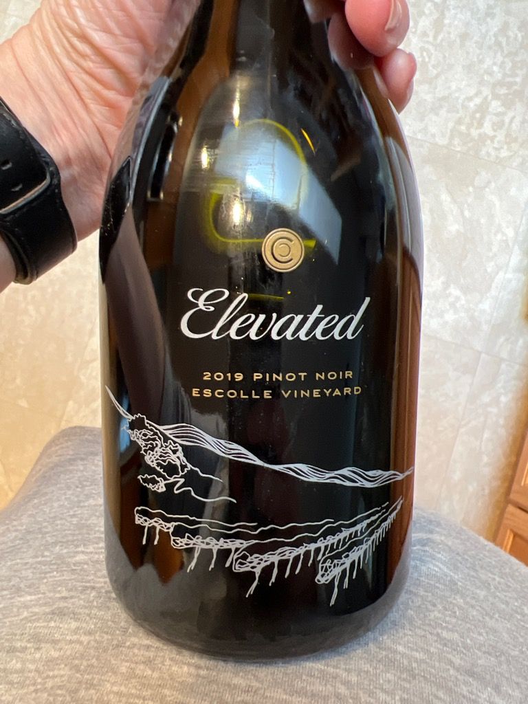 2021 Caraccioli Cellars Pinot Noir Elevated Escolle Vineyard, USA, California, Central Coast ...