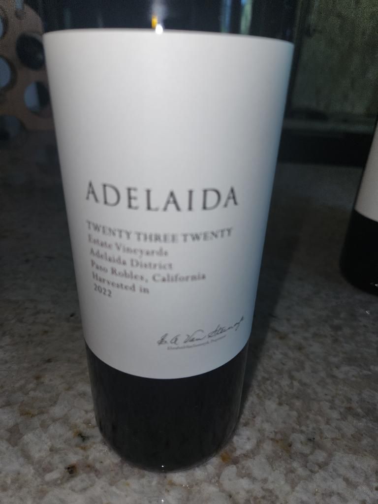 2022 Adelaida Signature Twenty Three Twenty, USA, California, Central ...