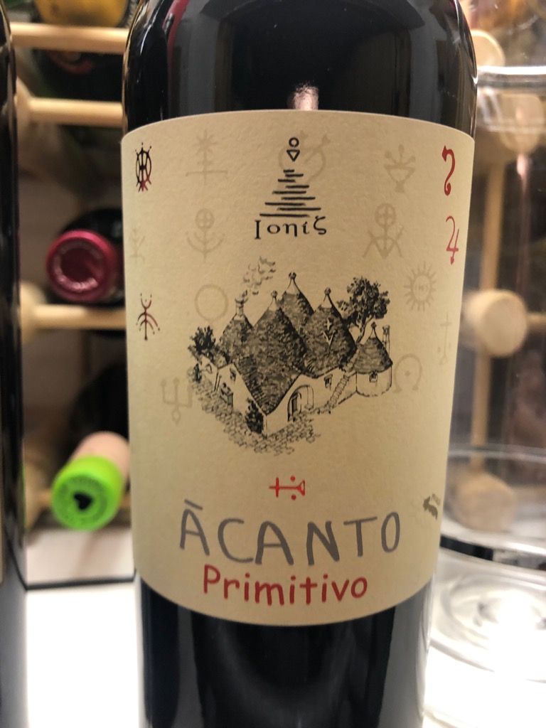 2021 Ionis Primitivo di Manduria Acanto, Italy, Puglia, Primitivo di ...