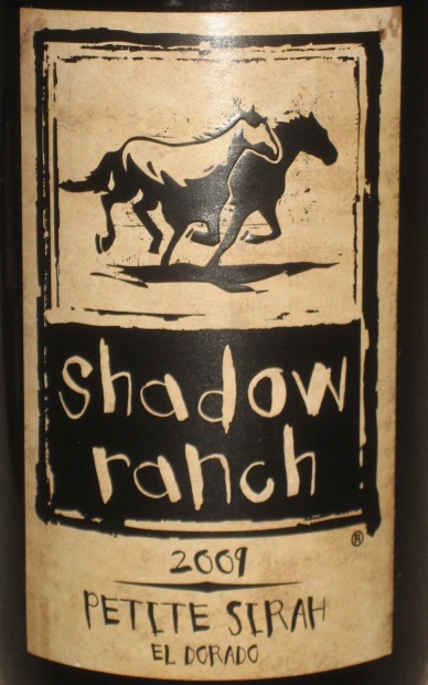2007 Shadow Ranch Petite Sirah, USA, California, Sierra Foothills, El ...