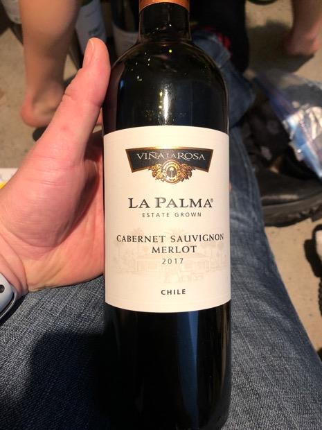 2014 Viña La Rosa La Palma Cabernet Sauvignon Merlot, Chile, Rapel ...