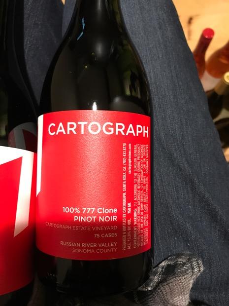 2021 Cartograph Pinot Noir 777 Cartograph Estate Vineyard Russian River ...