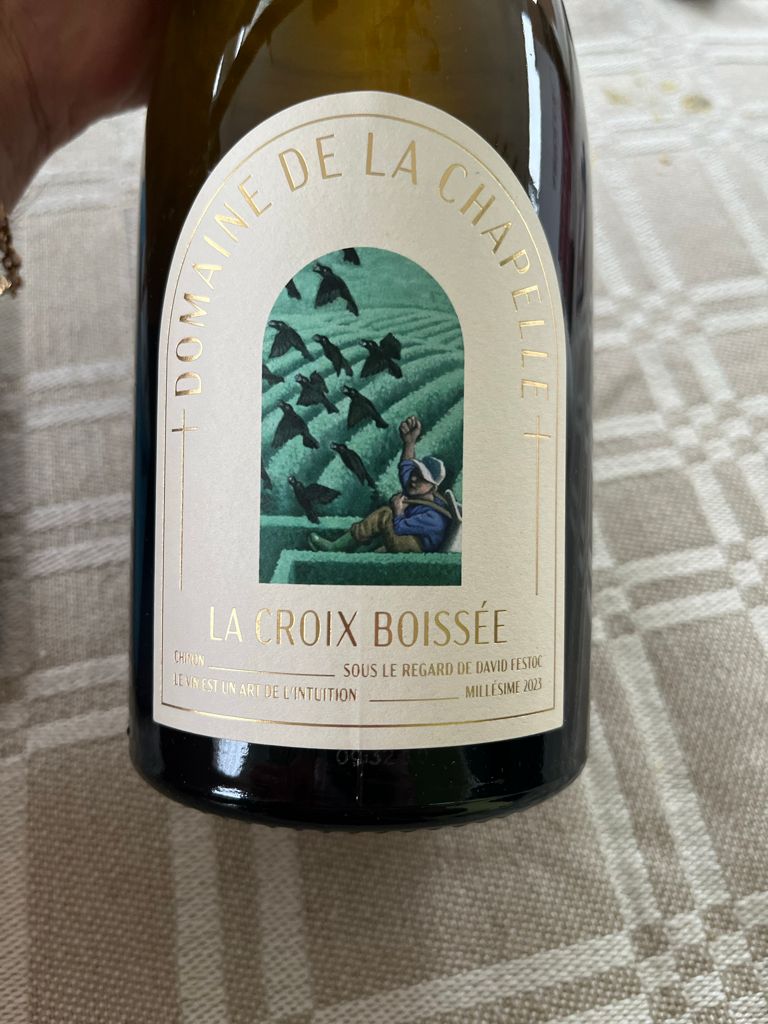 2023 Domaine de la Chapelle Chinon Blanc La Croix Boissée, France ...