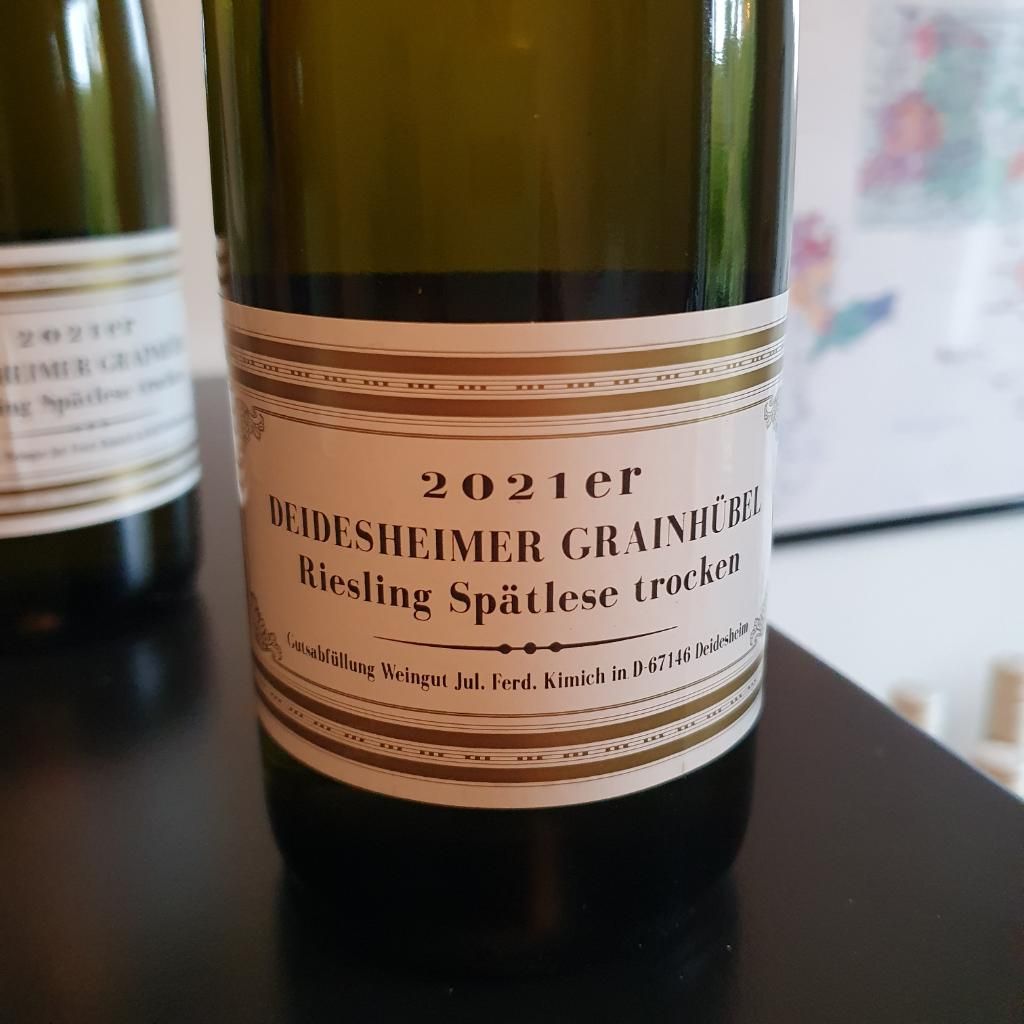 2022 Kimich Deidesheimer Grainhübel Riesling Spätlese trocken, Germany ...