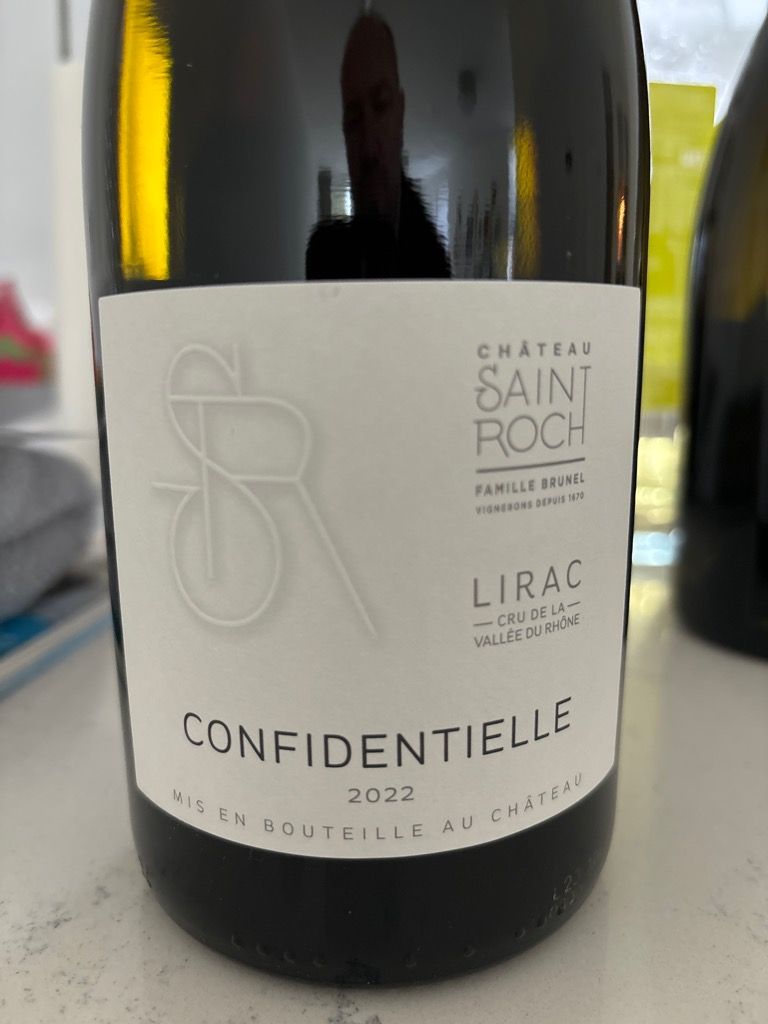 2022 Château Saint-Roch (Rhone) Lirac Confidentielle, France, Rhône ...