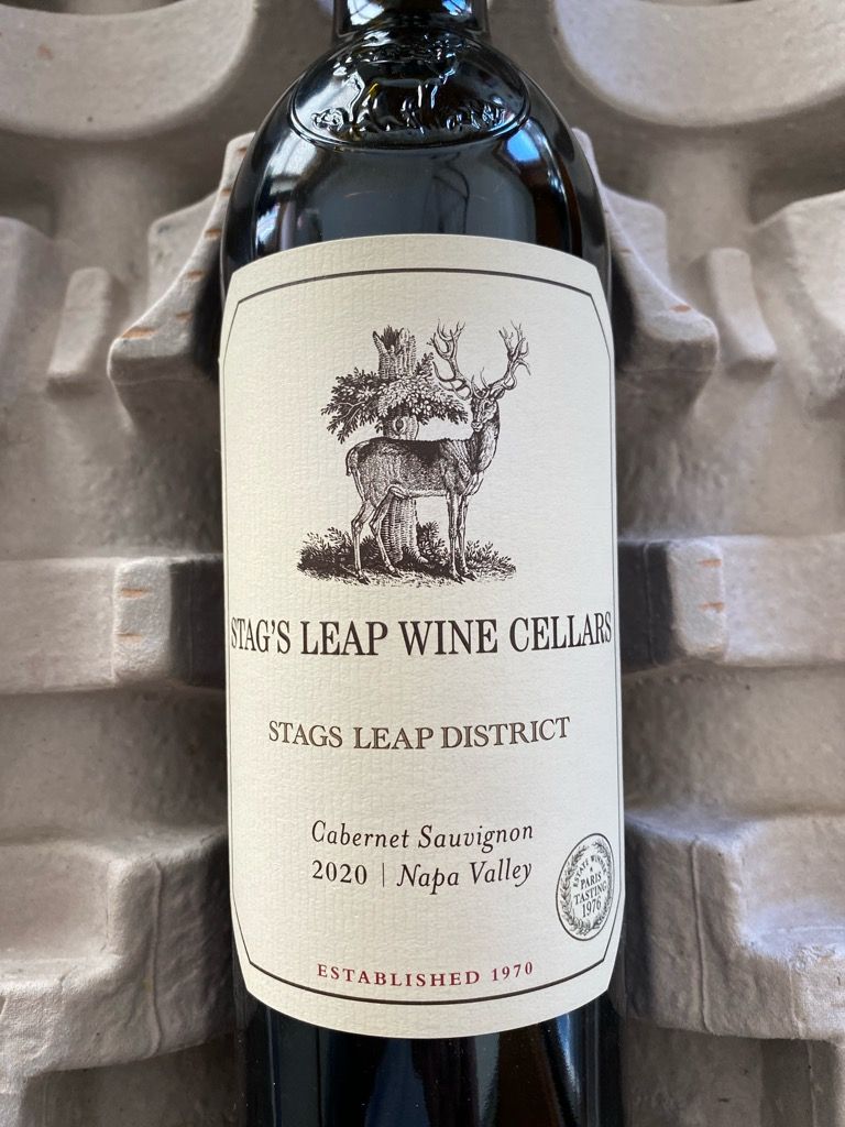 2020 Stag's Leap Wine Cellars Cabernet Sauvignon Stags Leap District ...