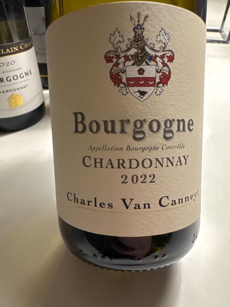 2022 Charles Van Canneyt Bourgogne Blanc, France, Burgundy, Bourgogne Blanc - CellarTracker