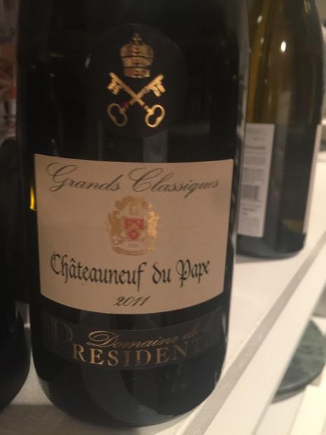 2010 Domaine de la Presidente Châteauneuf-du-Pape Blanc Grands ...
