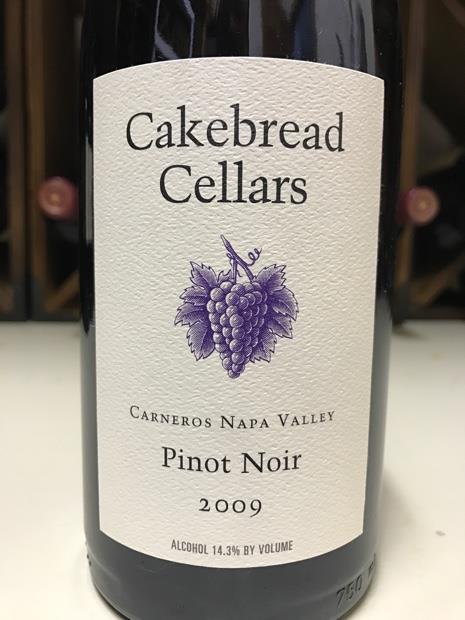 2009 Cakebread Cellars Pinot Noir Carneros, USA, California, Napa ...