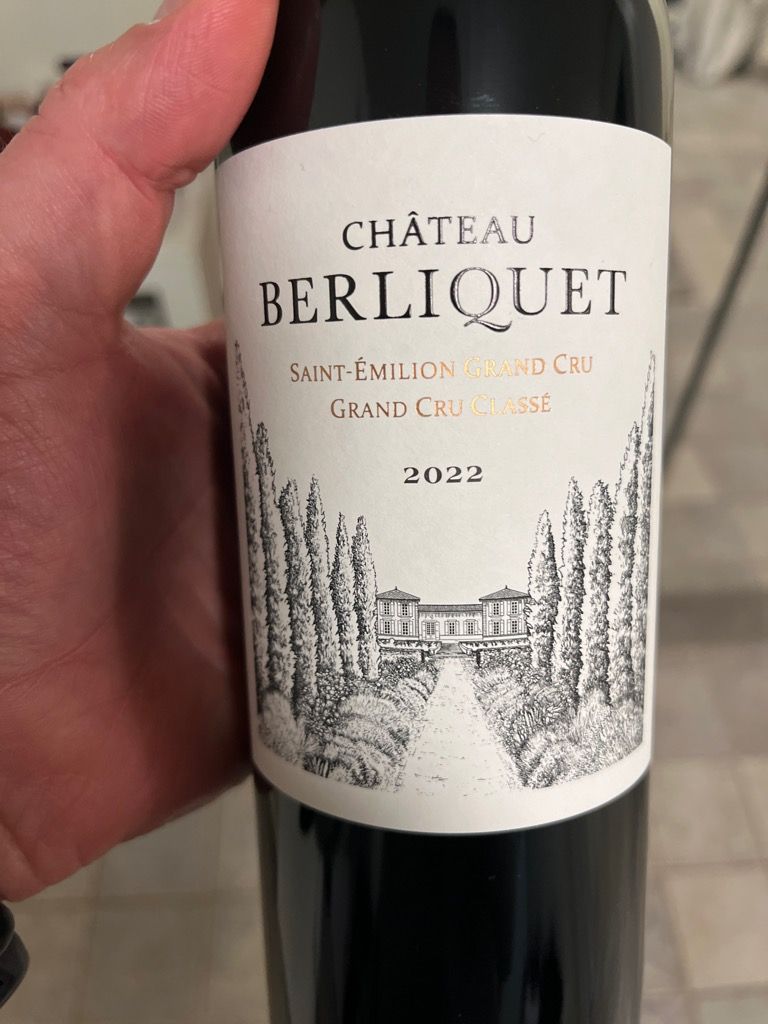 2022 Château Berliquet, France, Bordeaux, Libournais, St. Émilion Grand Cru - CellarTracker