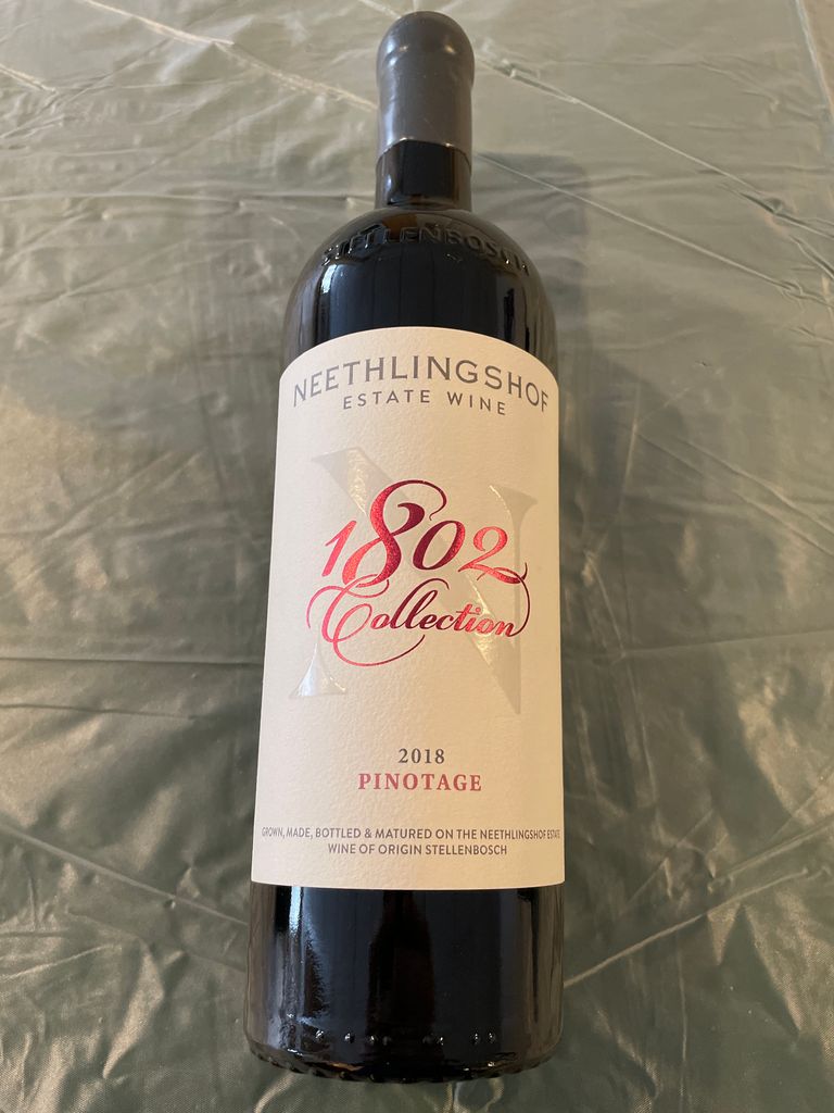2018 Neethlingshof Estate Pinotage 1802 Collection, South Africa ...