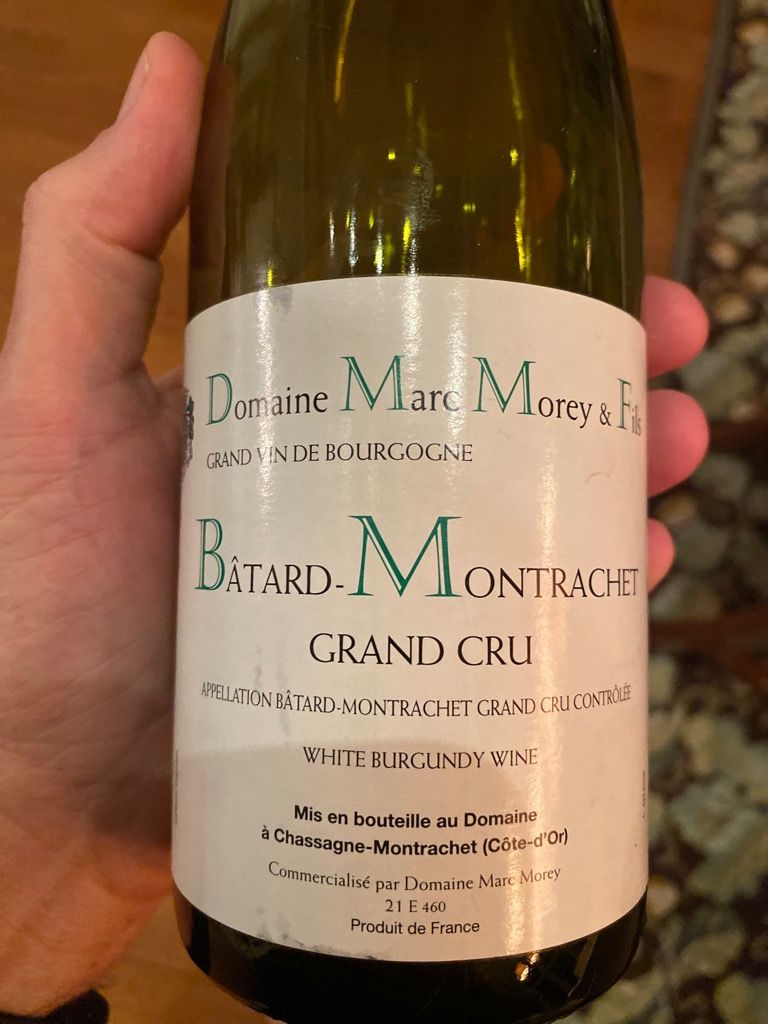 2014 Domaine Marc Morey & Fils Bâtard-Montrachet, France, Burgundy ...