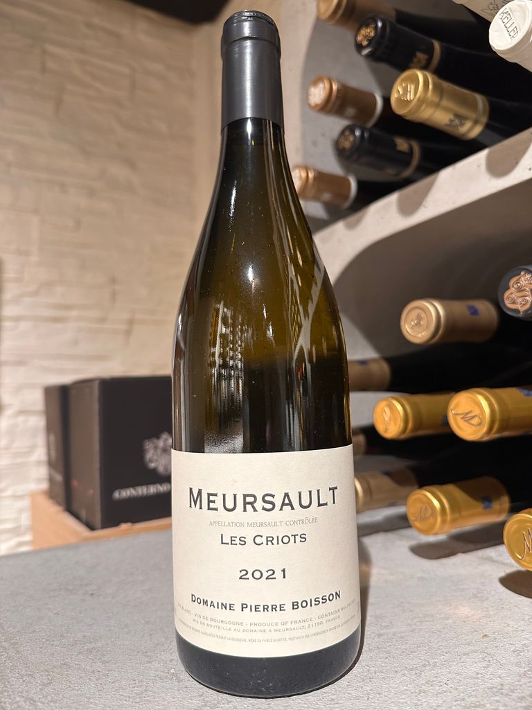 2021 Pierre Boisson Meursault Les Criots, France, Burgundy, Côte de ...