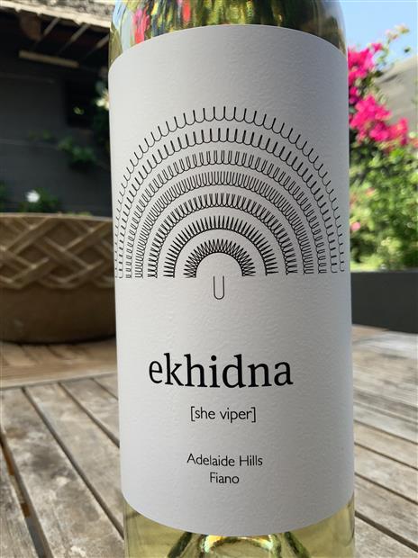 2021 Ekhidna Fiano, Australia, South Australia, Mount Lofty Ranges ...