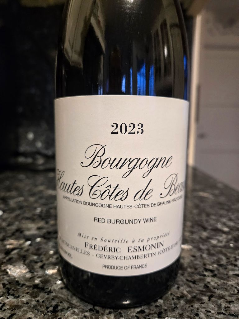 2023 Frederic Esmonin Bourgogne Hautes-Côtes de Beaune Rouge, France ...