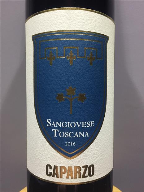 2016 Tenuta Caparzo Sangiovese Toscana IGT, Italy, Tuscany, Toscana IGT ...