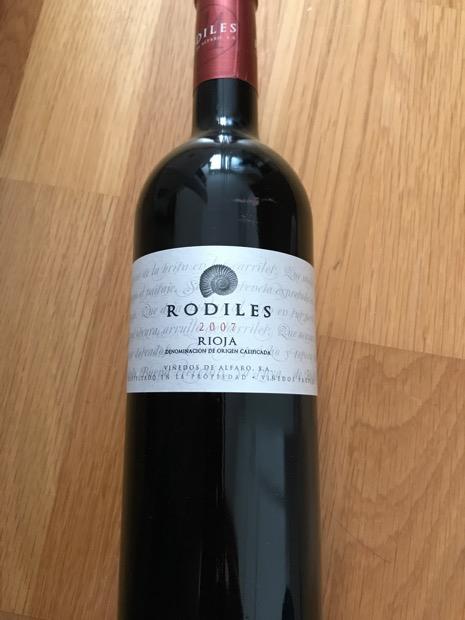 2005 Viñedos de Alfaro Rioja Rodiles Vendimia Seleccionada Reserva ...
