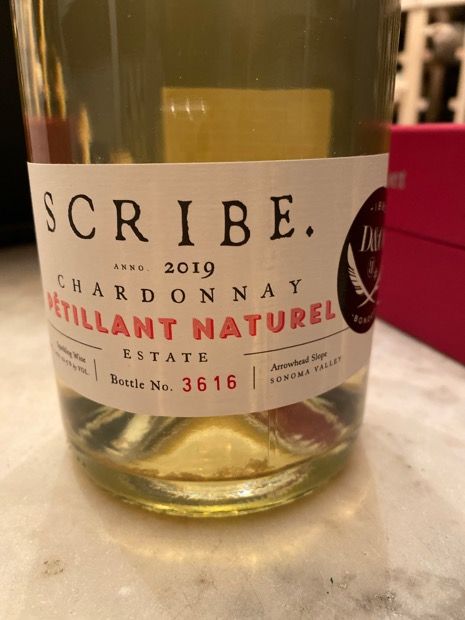 2021 Scribe Chardonnay Pétillant Naturel, USA, California, Sonoma ...