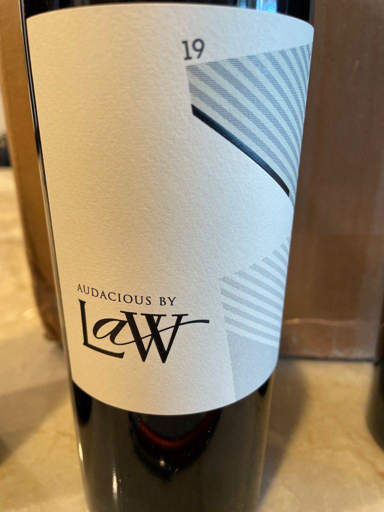 2021 Law Estate Wines Audacious, USA, California, Central Coast, Paso ...