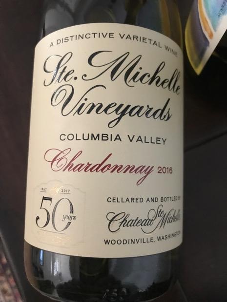 2017 Chateau Ste. Michelle Chardonnay Mimi, USA, Washington, Columbia ...