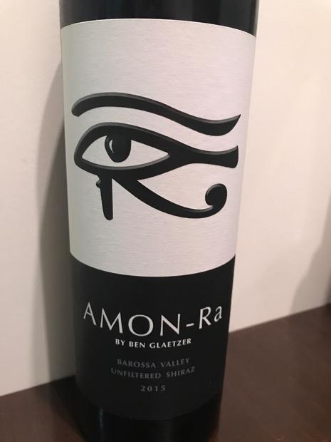 2015 Glaetzer Shiraz Amon-Ra Barossa Valley, Australia, South Australia ...