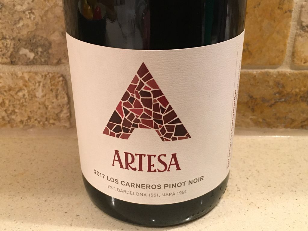 2017 Artesa Pinot Noir Los Carneros, USA, California, Napa / Sonoma ...