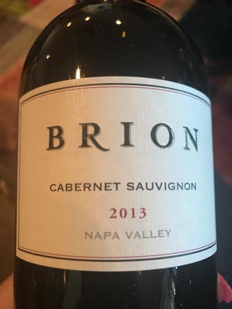 2013 Brion Cabernet Sauvignon Napa Valley, USA, California, Napa Valley ...