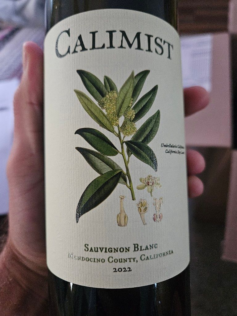 2022 Calimist Sauvignon Blanc, USA, California, North Coast, Mendocino ...