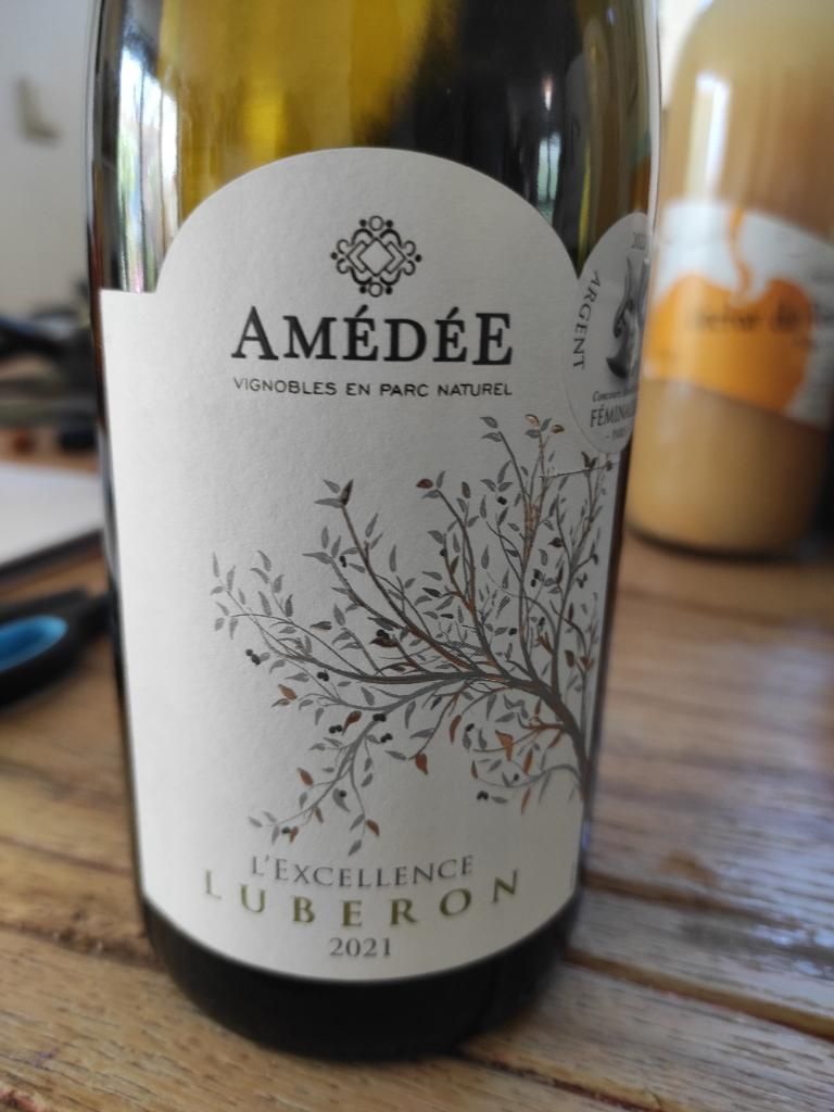 2021 Amédée Luberon L'Excellence, France, Rhône, Southern Rhône ...