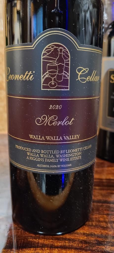 2020 Leonetti Cellar Merlot Walla Walla Valley, USA, Washington ...