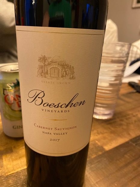 2017 Boeschen Vineyards Cabernet Sauvignon, USA, California, Napa ...