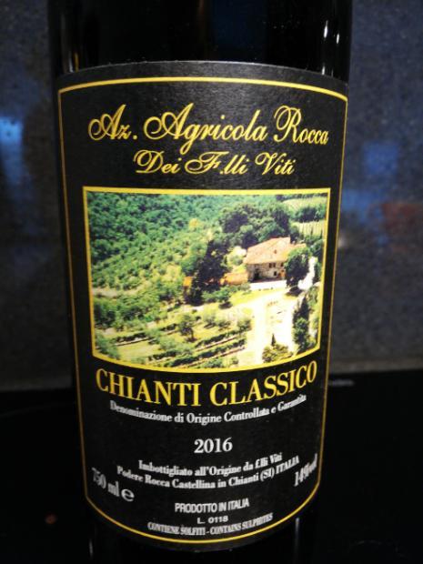 2016 Azienda Agricola Rocca Chianti Classico, Italy, Tuscany, Chianti ...