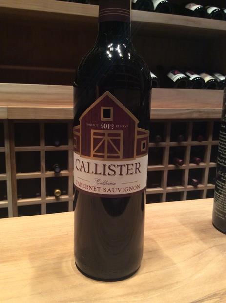 2012 Callister Cellars Cabernet Sauvignon, USA, California, Napa Valley ...