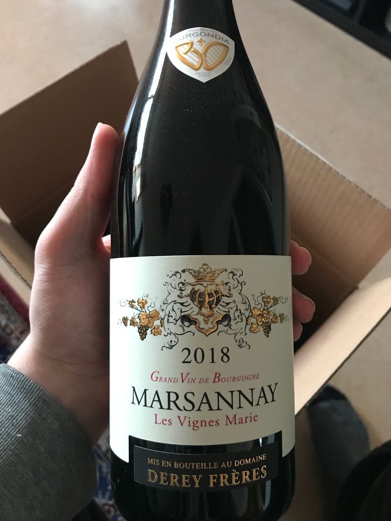 2019 Derey Freres Marsannay, France, Burgundy, Côte de Nuits, Marsannay ...