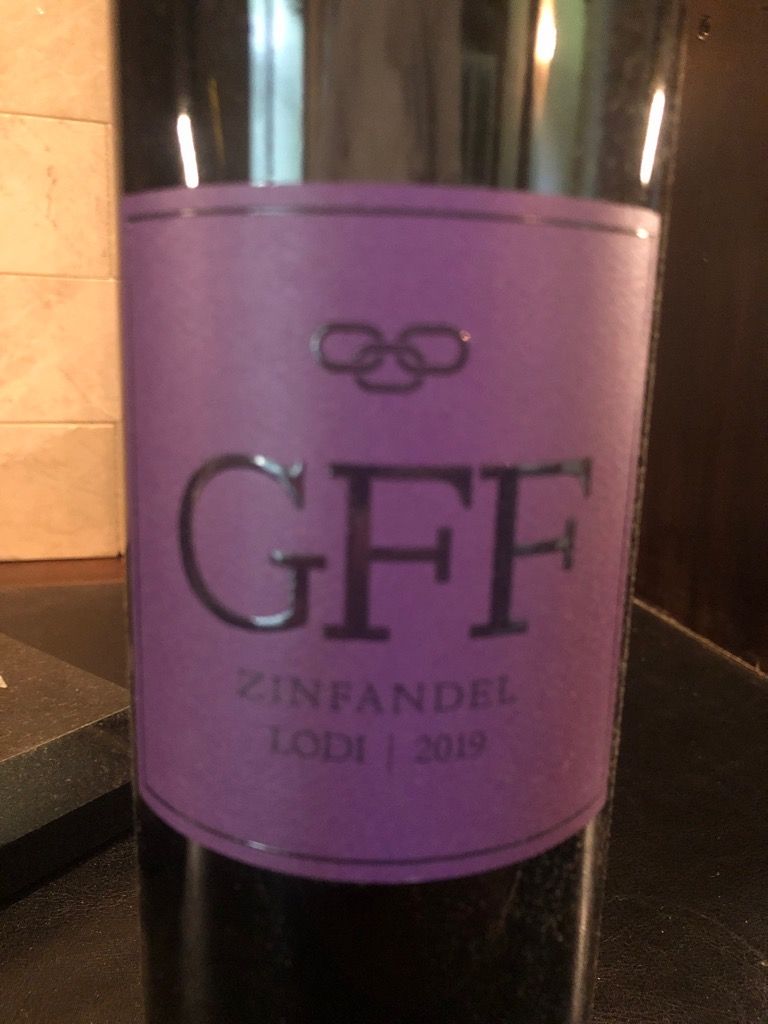 2019 GFF Zinfandel Kapiniaris, USA, California, Central Valley, Lodi ...