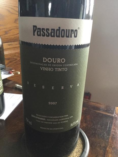 2007 Quinta do Passadouro Douro Reserva, Portugal, Douro - CellarTracker