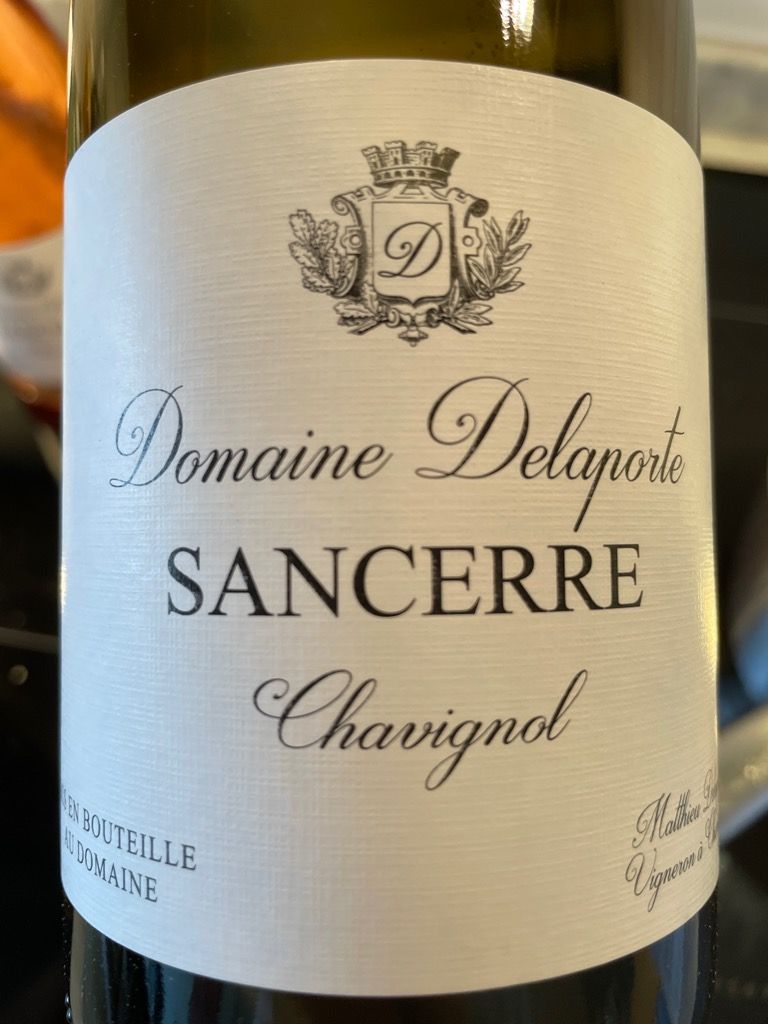 2022 Domaine Delaporte Sancerre Chavignol, France, Loire Valley, Upper ...