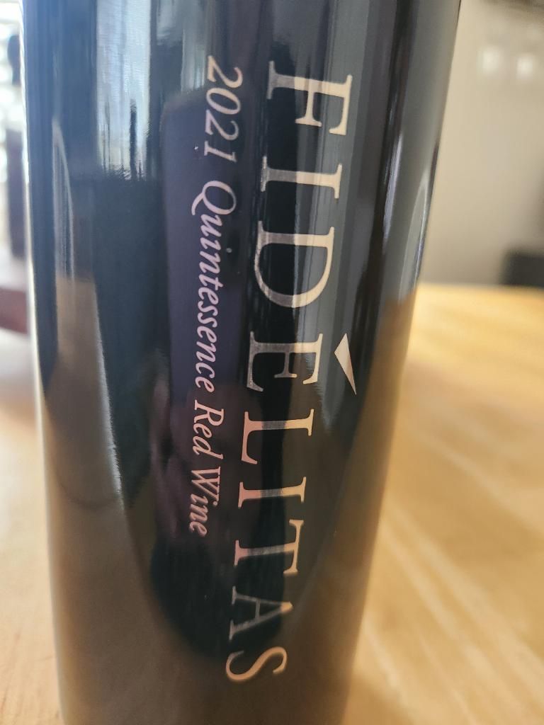 2021 Fidelitas Red Wine Quintessence, USA, Washington, Columbia Valley ...