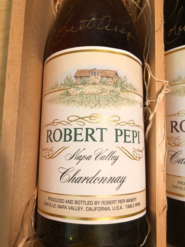 1985 Robert Pepi Chardonnay, USA, California, Napa Valley - CellarTracker