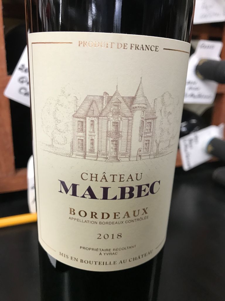 2020 Château Malbec, France, Bordeaux - CellarTracker