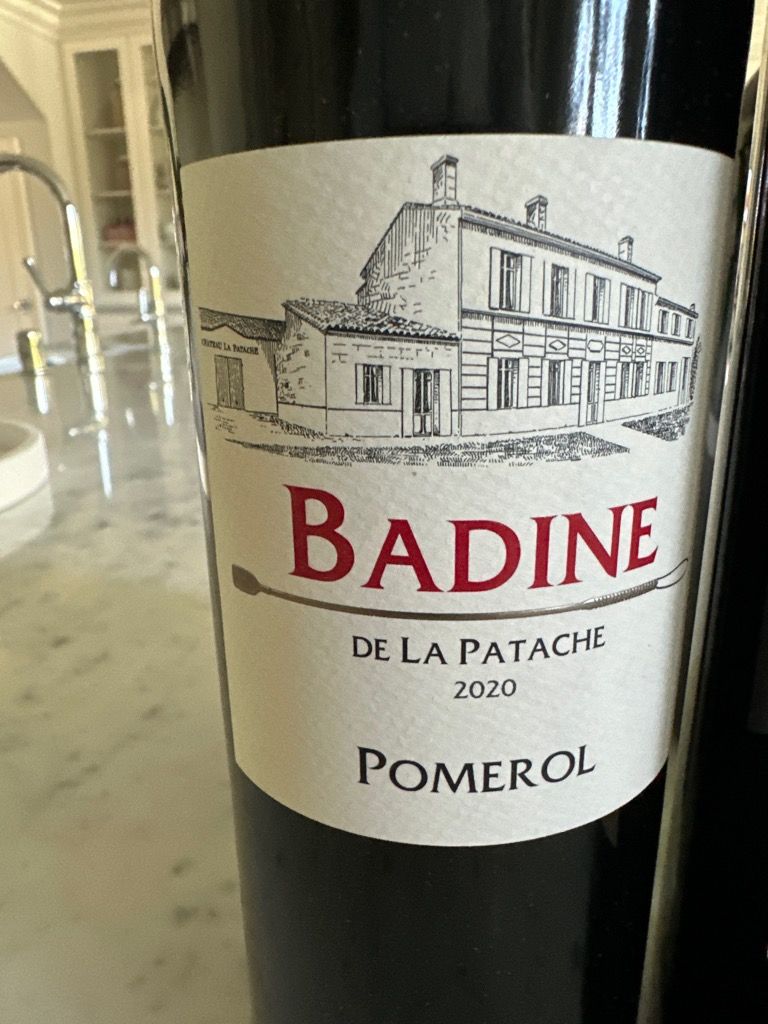 2020 Badine de la Patache, France, Bordeaux, Libournais, Pomerol ...