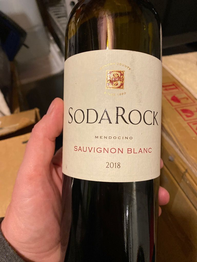 2021 Soda Rock Winery Sauvignon Blanc Usa California North Coast