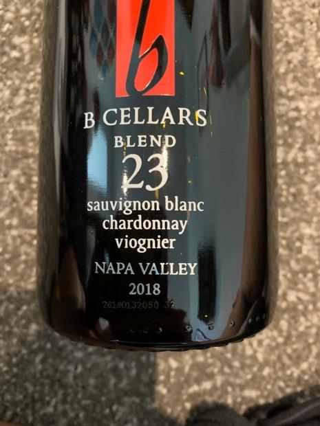 2018 B Cellars Blend 23, USA, California, Napa Valley - CellarTracker