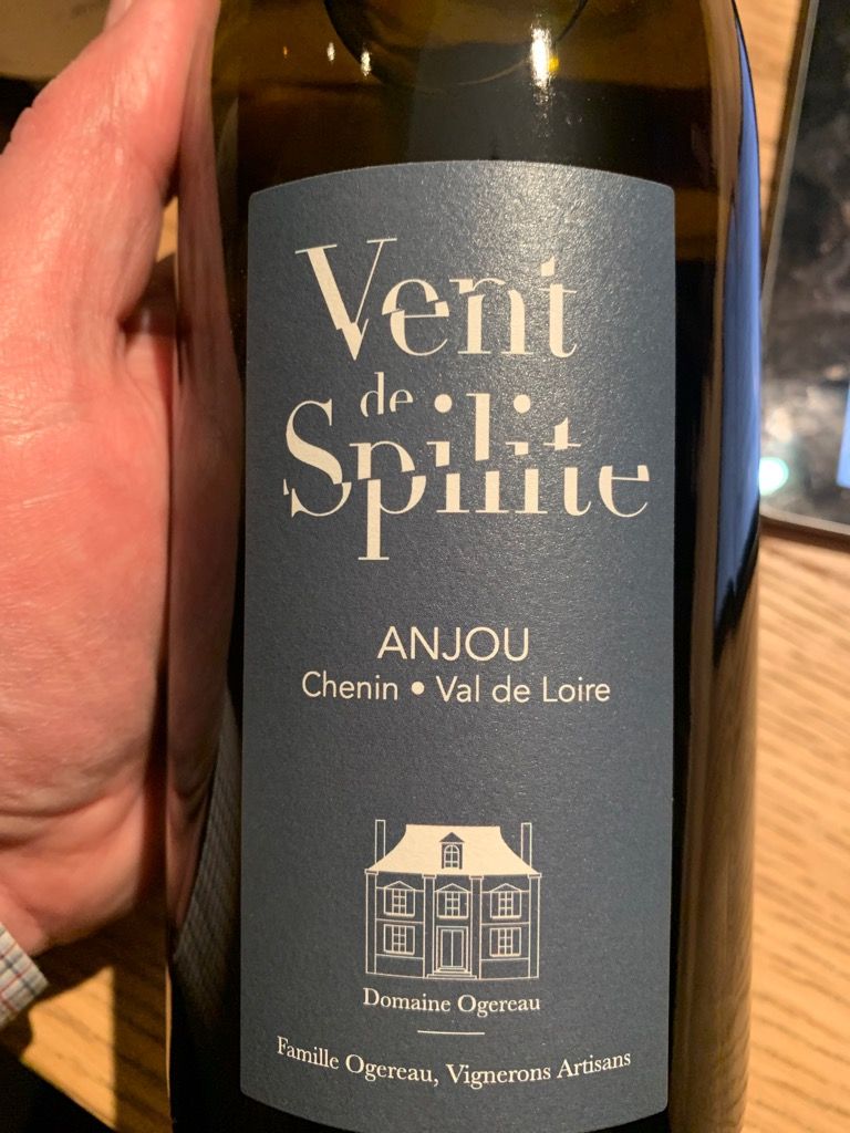 2019 Domaine Ogereau Anjou Vent de Spilite, France, Loire Valley, Anjou ...