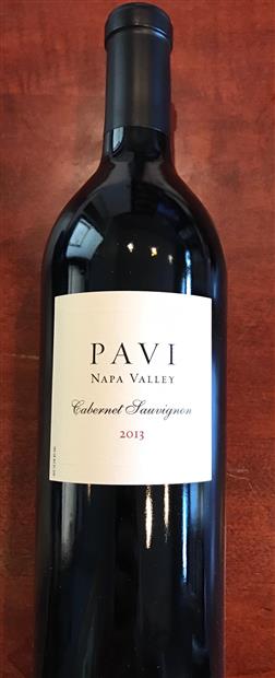 2013 Pavi Wines Cabernet Sauvignon, USA, California, Napa Valley - CellarTracker